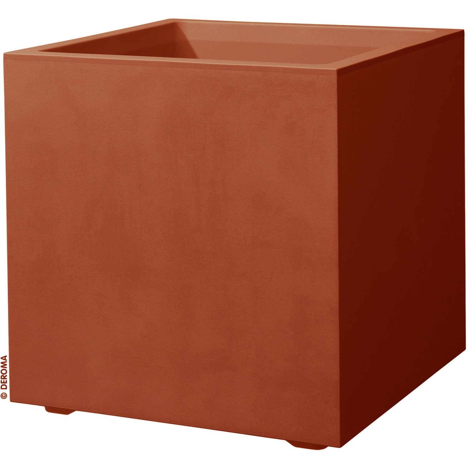 Deroma Pflanzkübel Cubo Millennium 39 cm x 39 cm x 39 cm Rost kaufen ...
