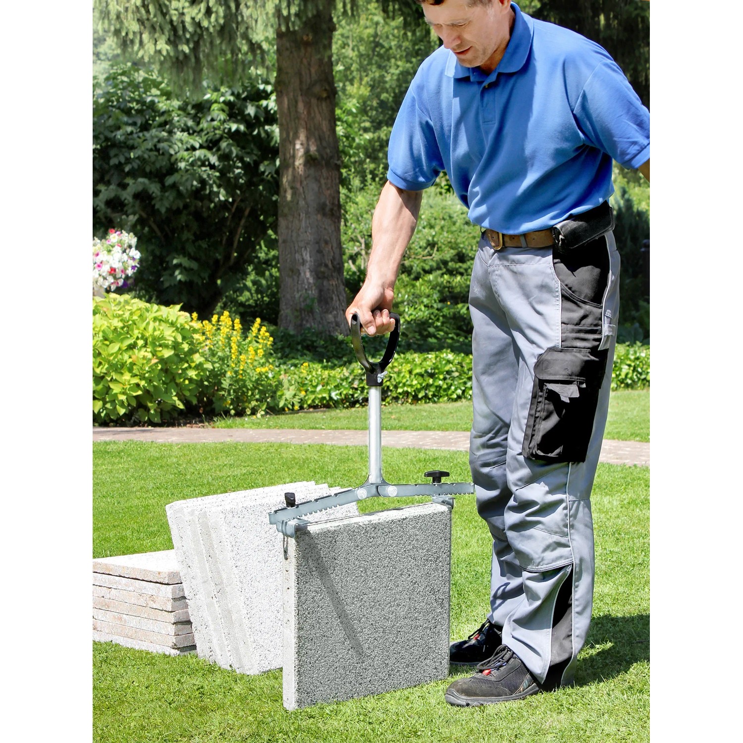 Langfit Plattenheber 30-62 cm 60 kg kaufen bei OBI