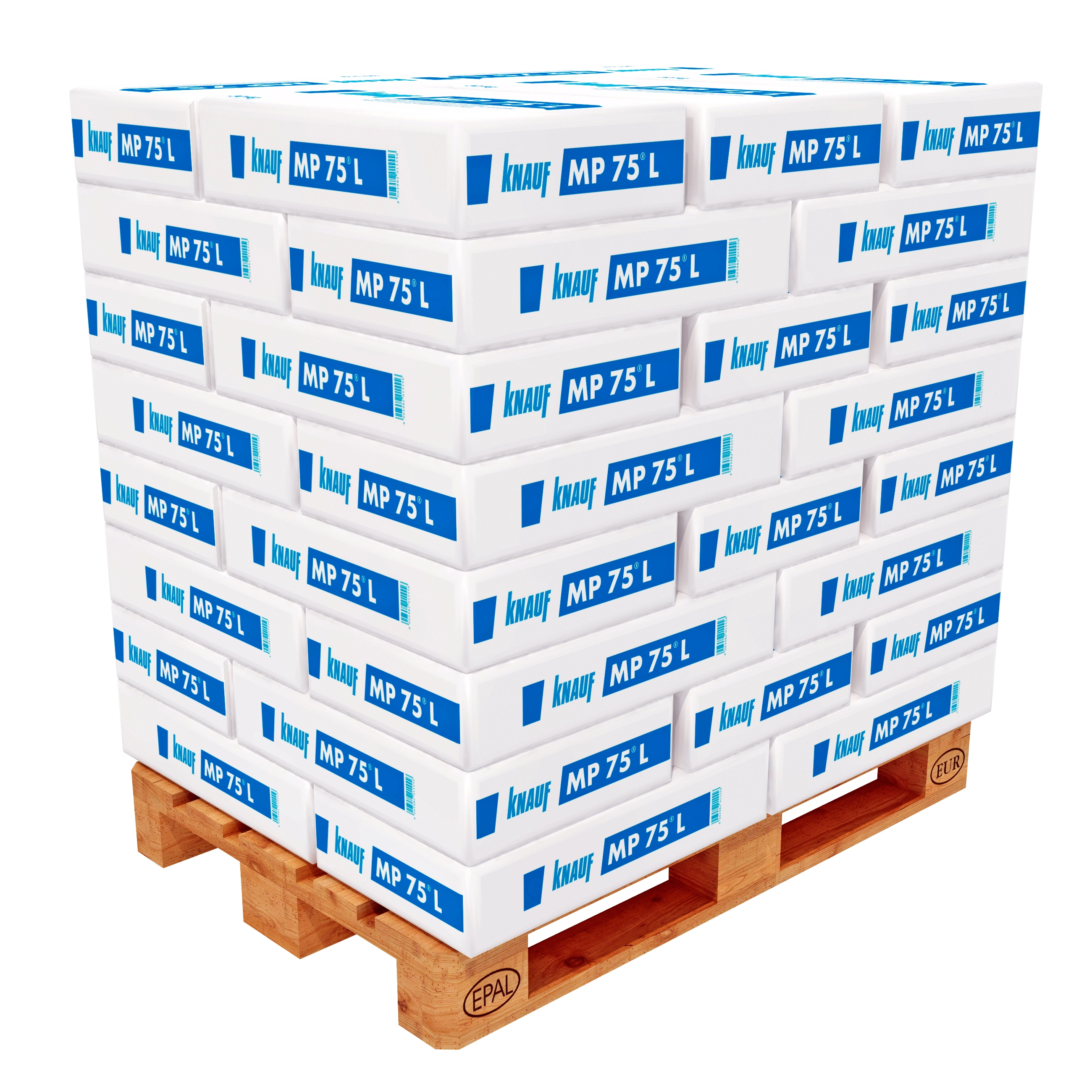 Knauf MP 75 L Maschinenputz leicht 30 kg (40 Säcke - 1200 kg) 1 Palette kaufen bei OBI