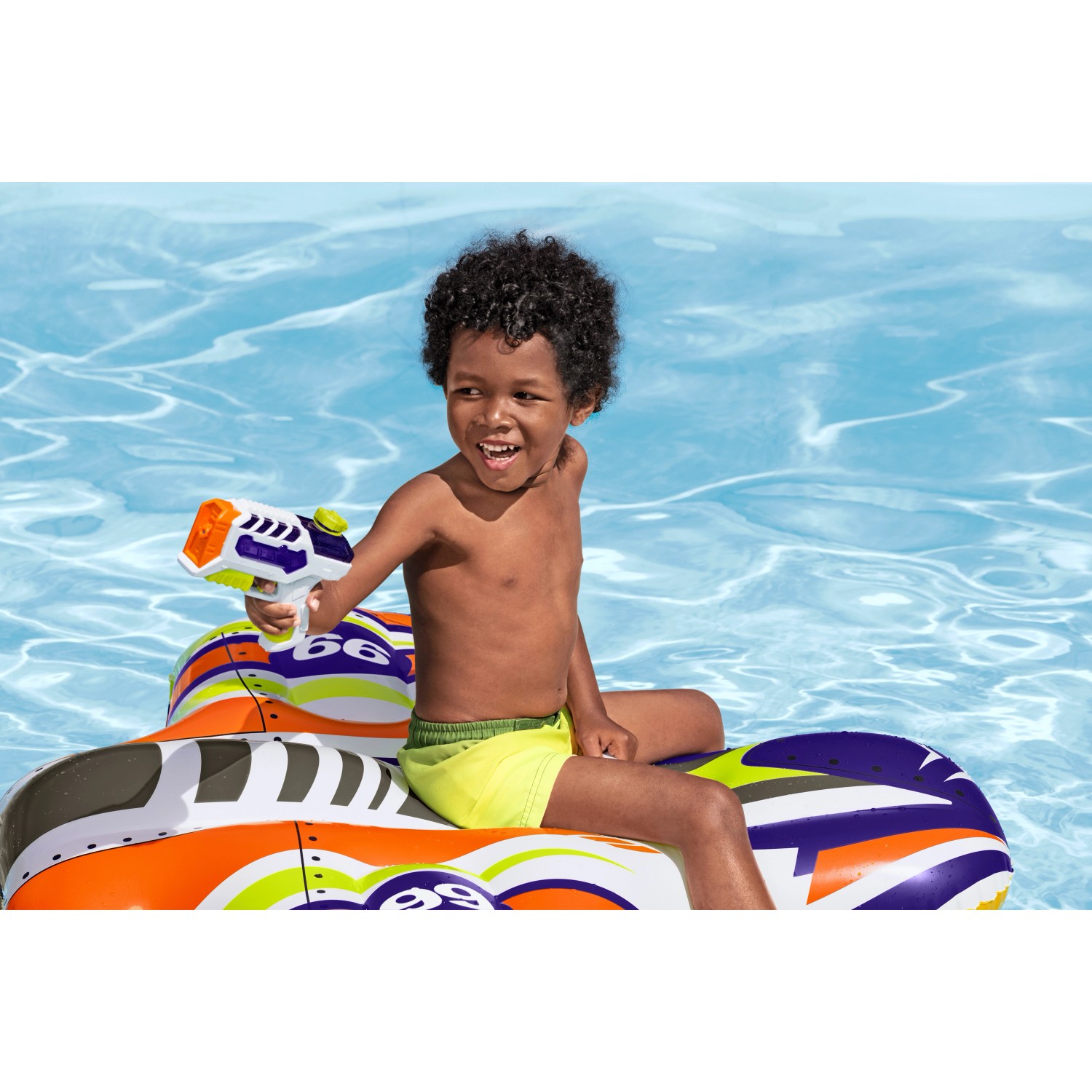 Bestway Schwimmspielzeug Splash Shuttle ab 3 Jahren 117 cm x 107 cm ...