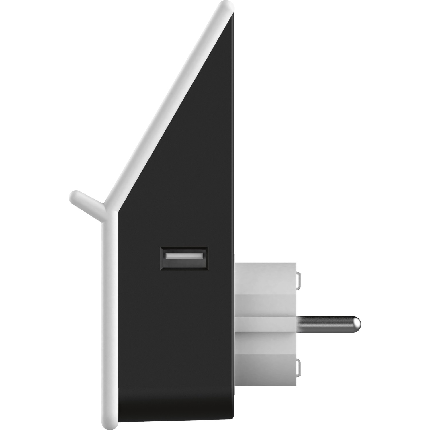 Kabelloser Ladegerät Adapter Weiß-Grau 126 mm x 84 mm kaufen bei OBI