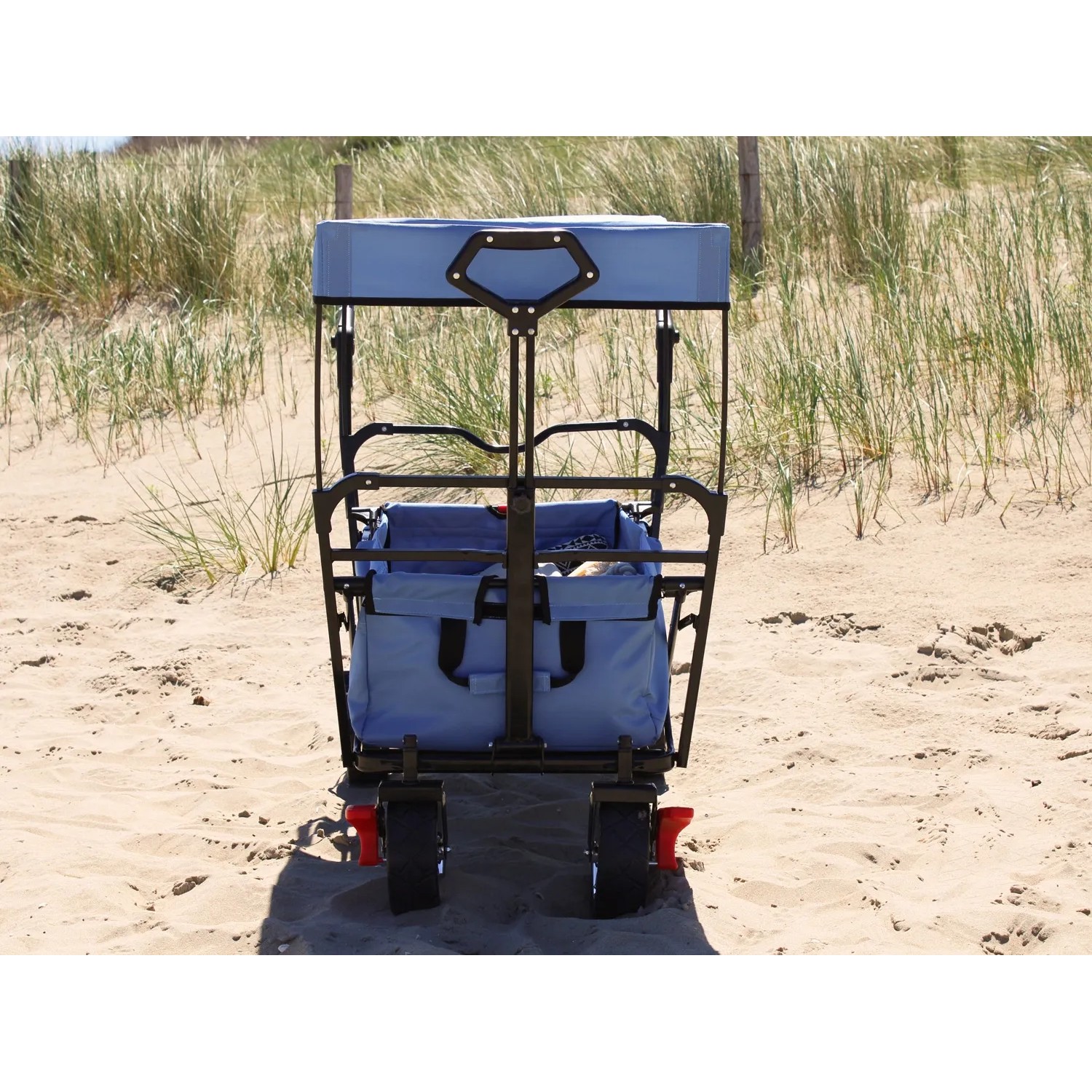 Axi Bollerwagen AB210 faltbar mit Dach Blau kaufen bei OBI