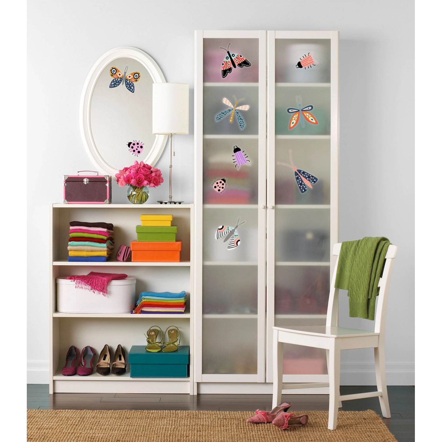 Komar Fenstersticker Paper Planes 30 cm x 30 cm kaufen bei OBI