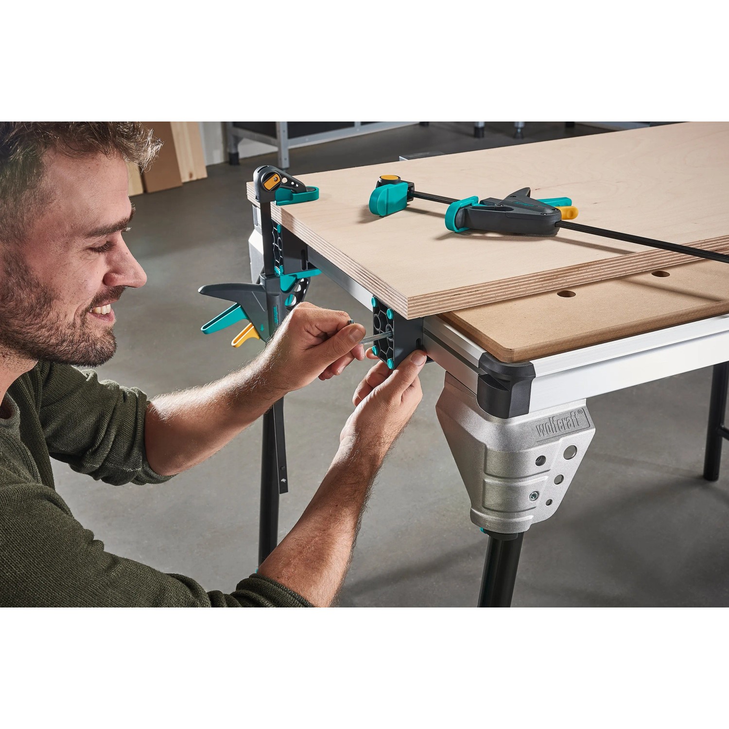 wolfcraft Arbeitstisch Master work 1600, 1035 mm x 695 mm kaufen bei OBI