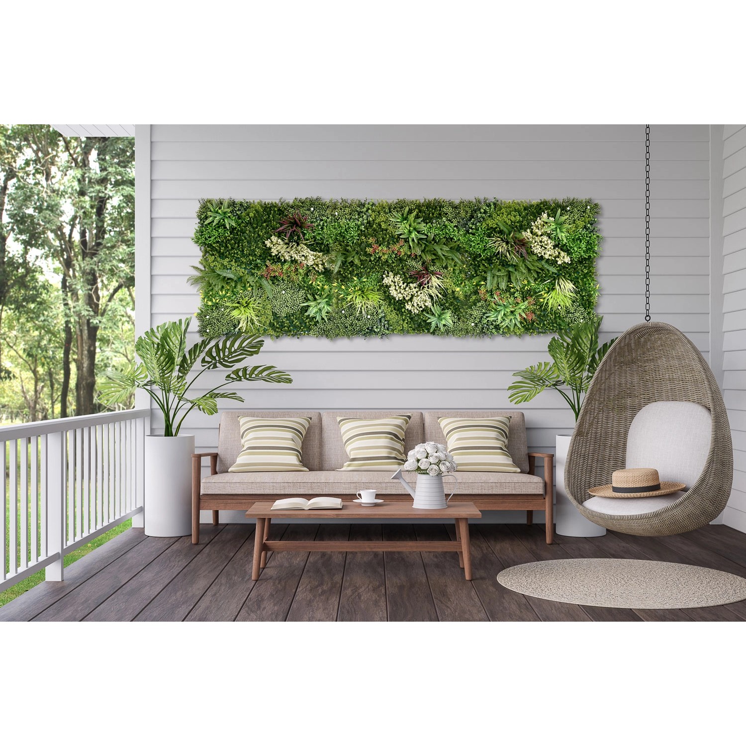 Primaflor Kunsthecke Jade A 100x100cm kaufen bei OBI