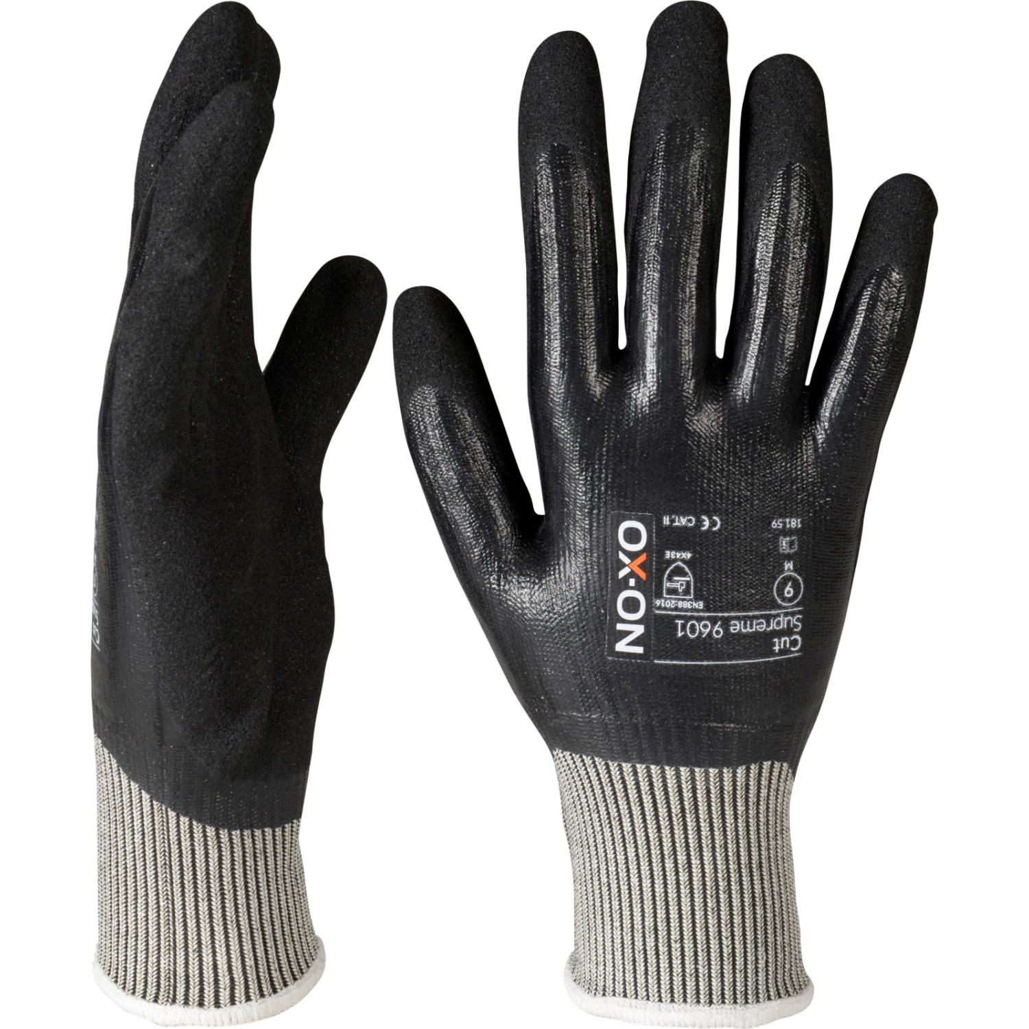 OX-ON Handschuh Cut Supreme 9601 Cut Level E Schwarz Gr. 07 kaufen bei OBI