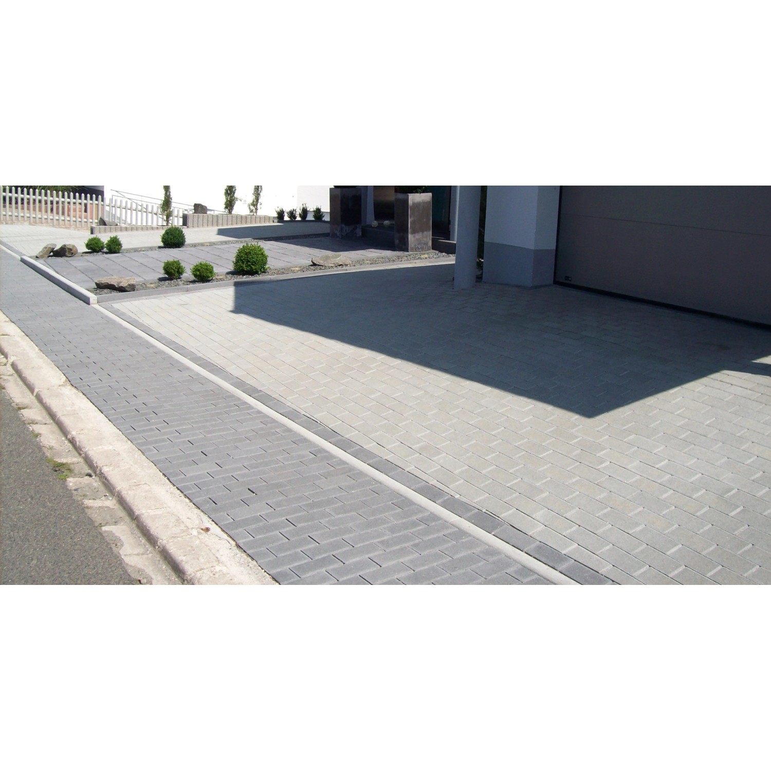 Rechteck-Pflaster Beton Grau 20 cm x 10 cm x 8 cm kaufen bei OBI