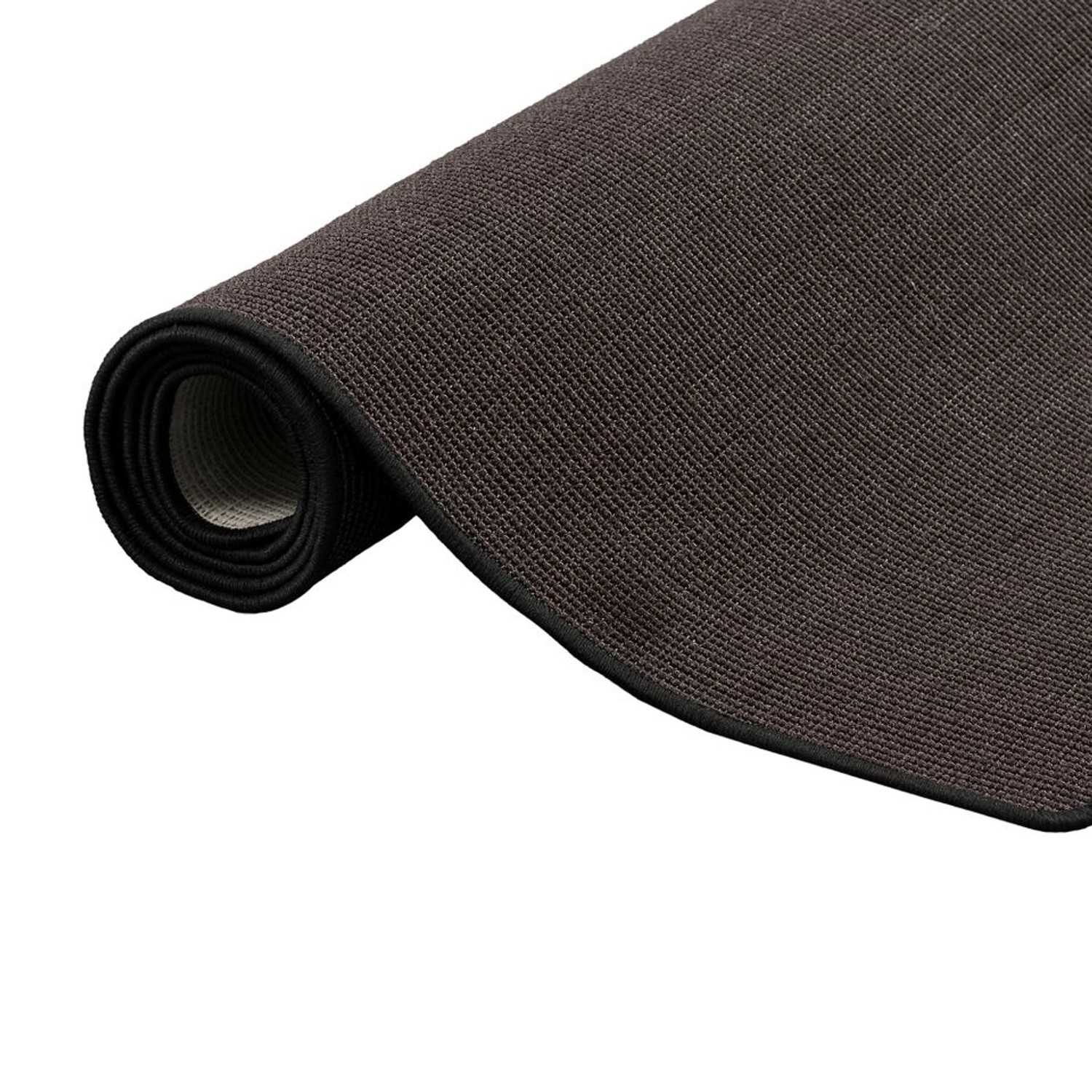 Snapstyle Sisal Natur Teppich Klassisch Schwarz 100x300 cm kaufen bei OBI