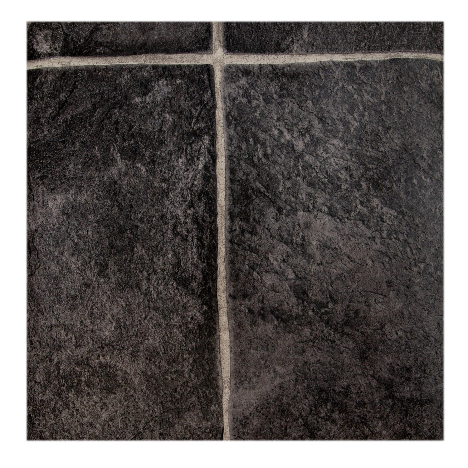 Andiamo PVC Bodenbelag Fasting Fliese Anthrazit Meterware Breite: 300 ...