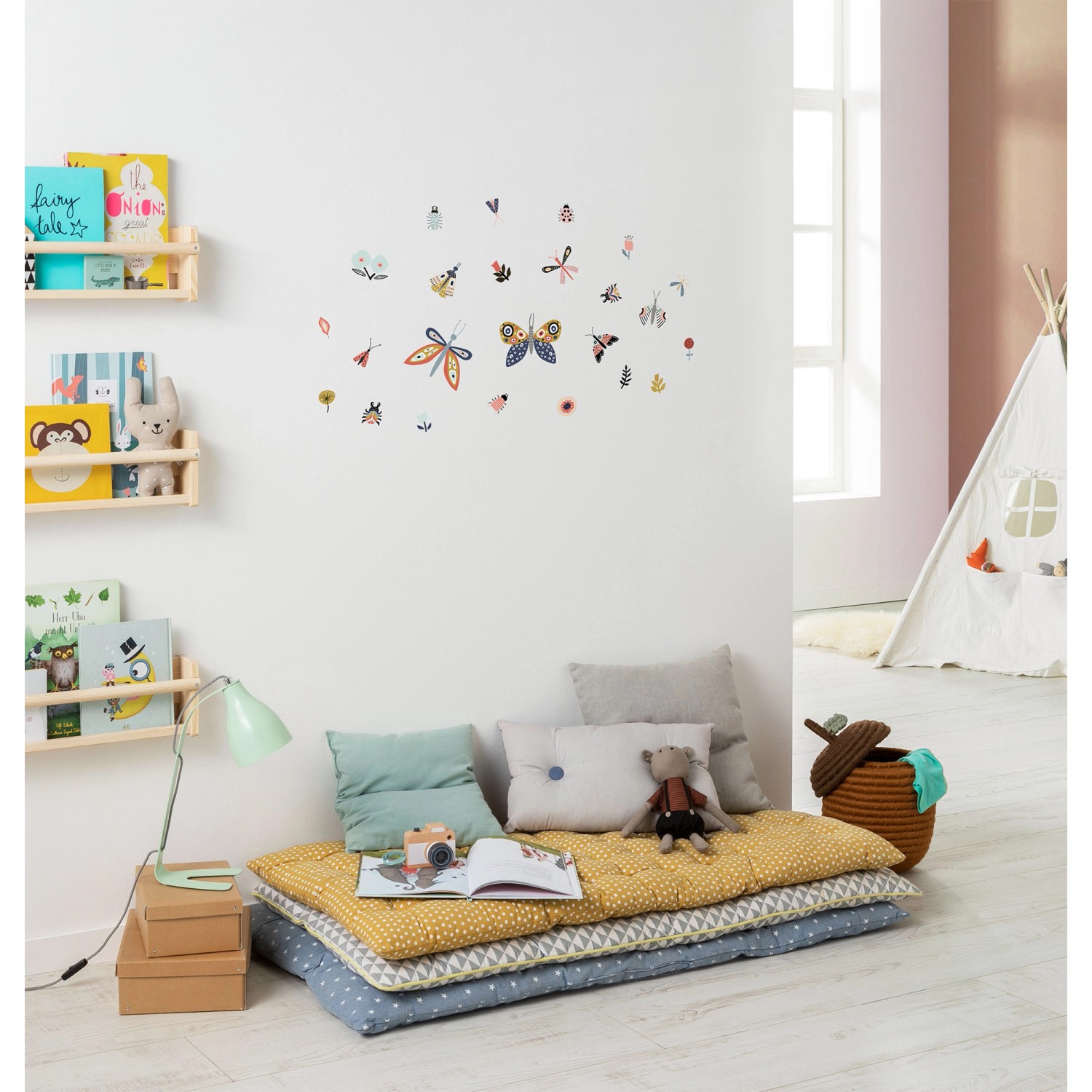 Komar Wandsticker Paper Planes 30 cm x 30 cm kaufen bei OBI