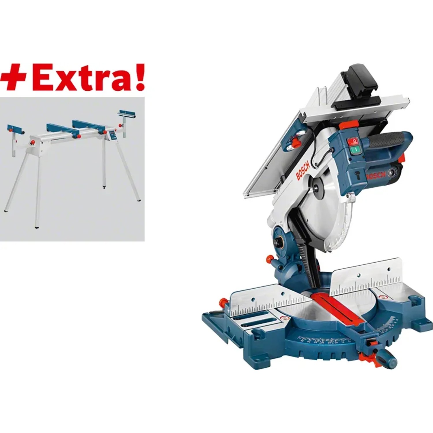 Bosch Professional Kombinationssäge GTM 12 JL + Arbeitstisch GTA 2600 ...