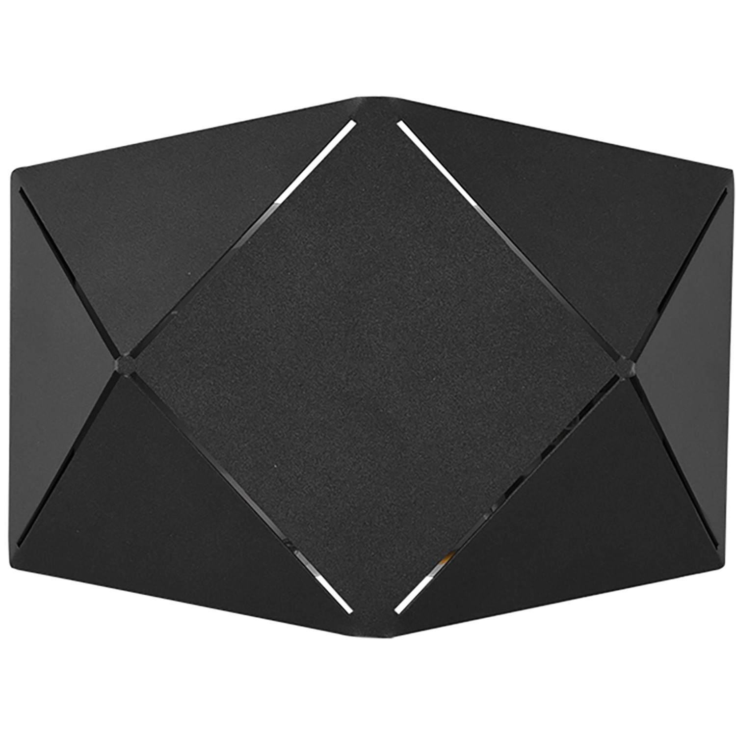 Trio LED Wandleuchte Zandor Schwarz matt 130 mm x 180 mm x 60 mm kaufen ...