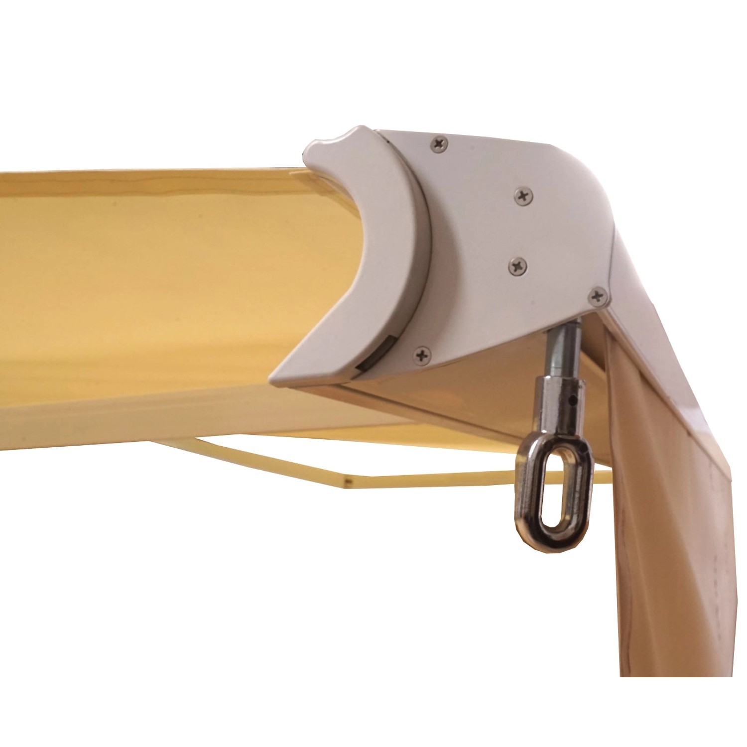 MCW Kassetten-Markise H124 Volant Ausfahrbar 4,5x3m Acryl Creme kaufen bei OBI