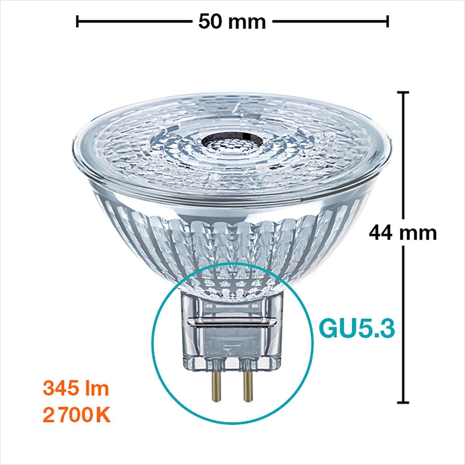 Osram Leuchtmittel GU5.3 3,8 W kaufen bei OBI