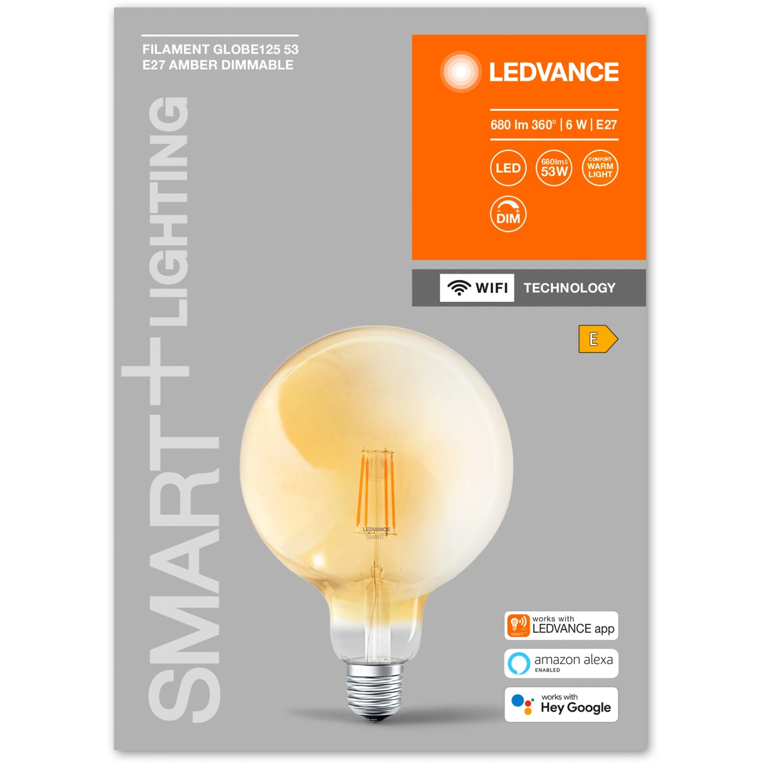 Ledvance Smart+ Leuchtmittel Wifi Filament Globe E27/6 W Gold kaufen bei OBI