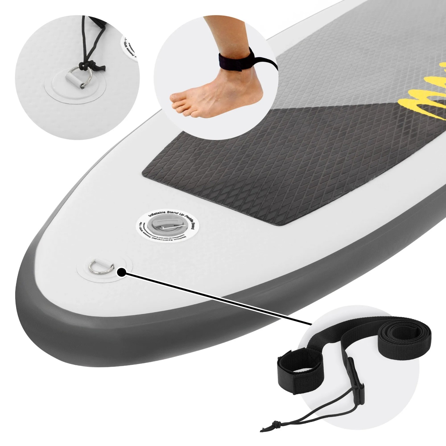 ECD Germany Aufblasbares Stand Up Paddle Board Maona 308 x 76 x 10 cm ...