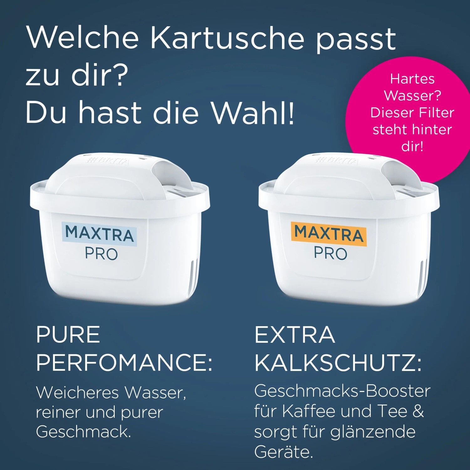 Brita Wasserfilter Kartusche Maxtra Pro Pure Performance 2er Pack ...
