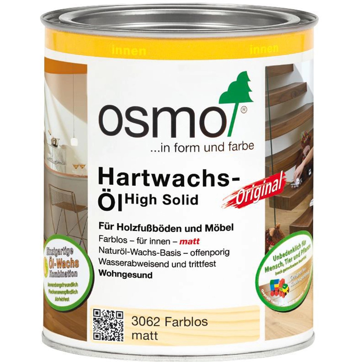 Osmo Hartwachs Öl Original Farblos 750 ml kaufen bei OBI