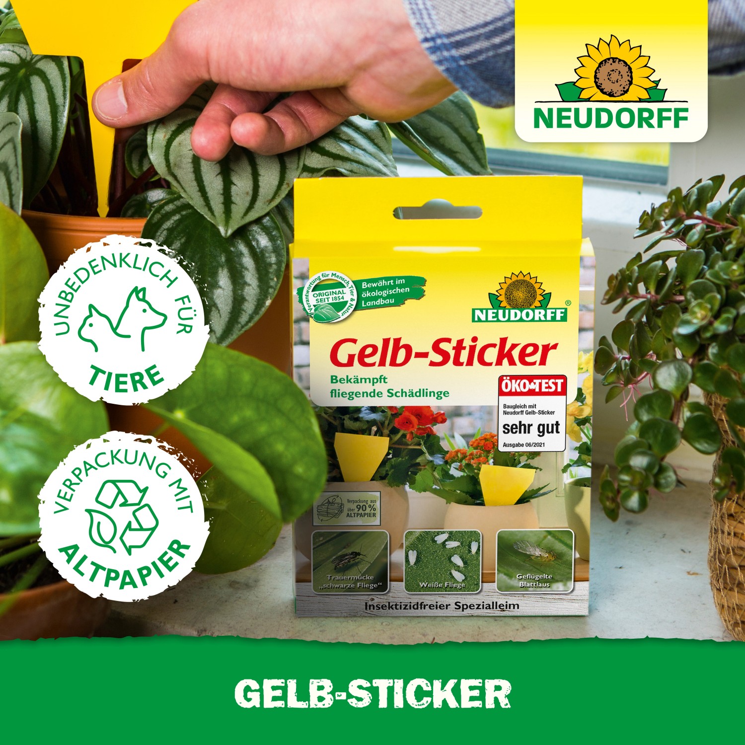 Neudorff Gelb-Sticker kaufen bei OBI