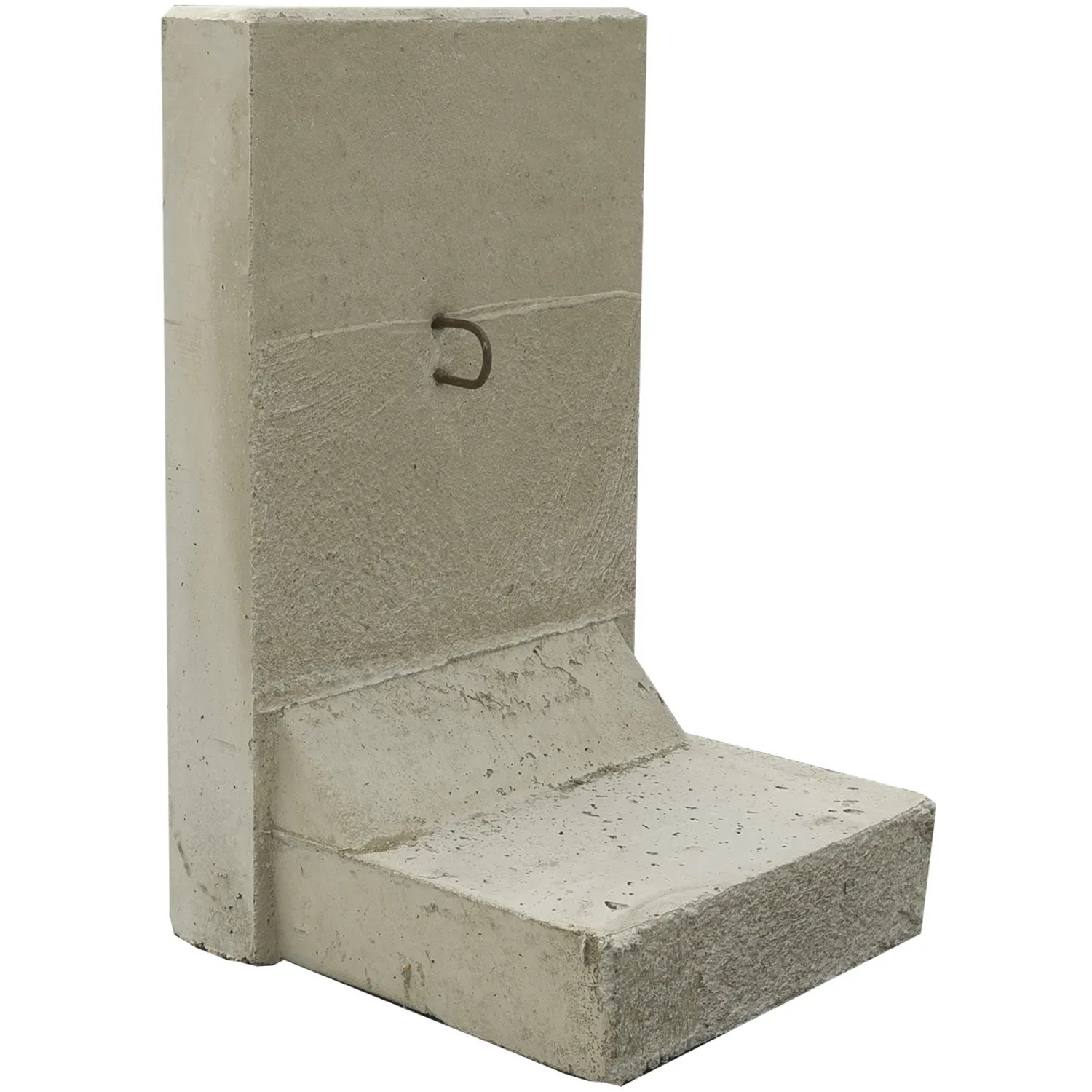 EHL Sichtbeton L-Stein Lf.1 50 cm x 80 cm Wandstärke 12 cm Grau kaufen ...