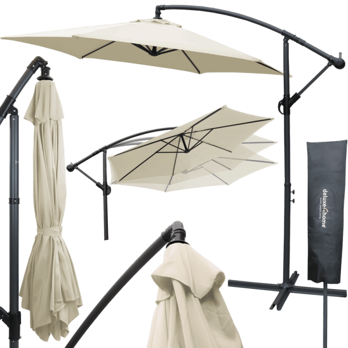 Elegantes Ampelschirm 4m Durchmesser Ebenbild