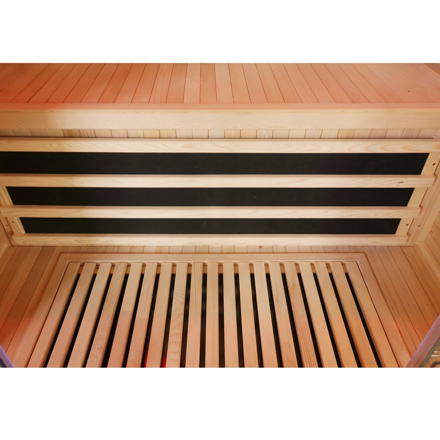 Dewello Infrarotkabine Sauna Saltcoats 135cm x 105cm 2 Personen ...