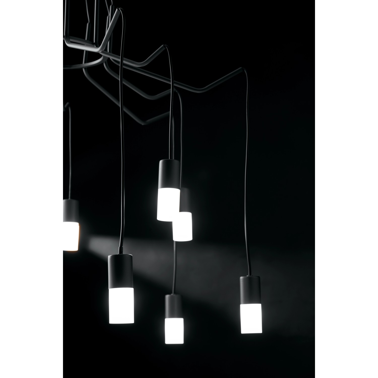 Luce Design Kronleuchter Spider 12-flammig Anthrazit Ø 86,5 cm kaufen ...