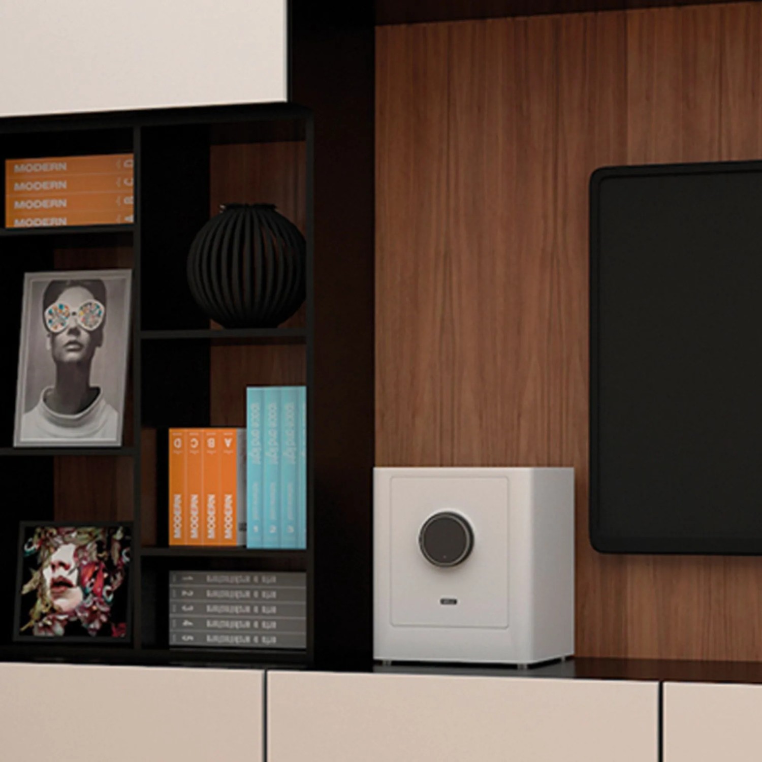 mySafe Premium - Elektronik-Möbel-Tresor - 350 - Code & Fingerprint ...