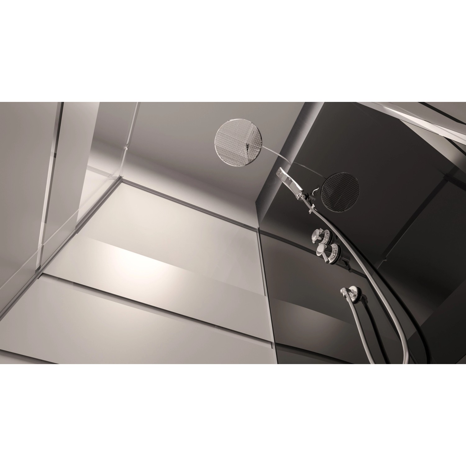 Aurlane Komplettdusche Study 90 90 cm x 90 cm x 225 cm kaufen bei OBI