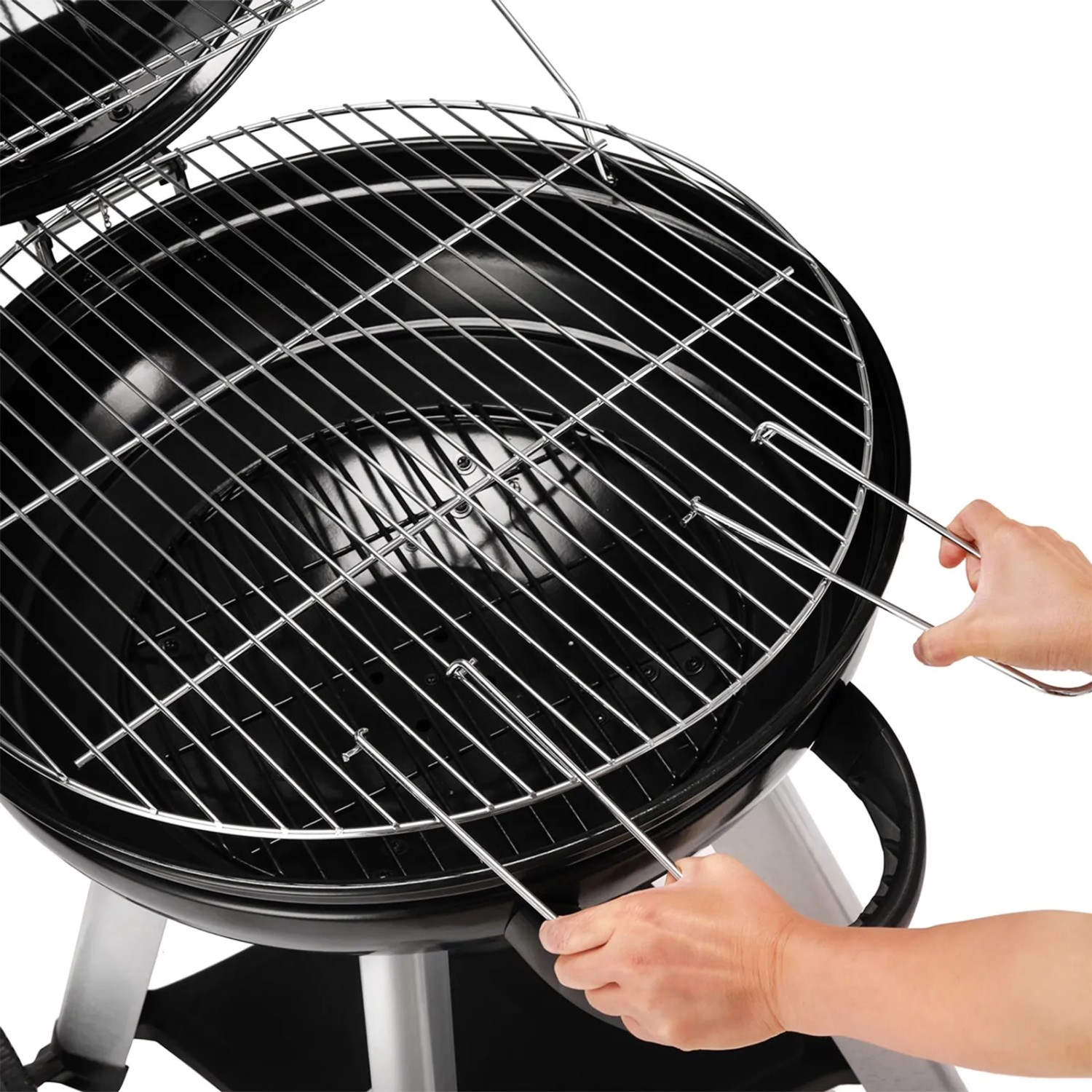 Taino Neo Holzkohle-Kugelgrill Mit Klappbarem Deckel Kettle-Grill Ø ...