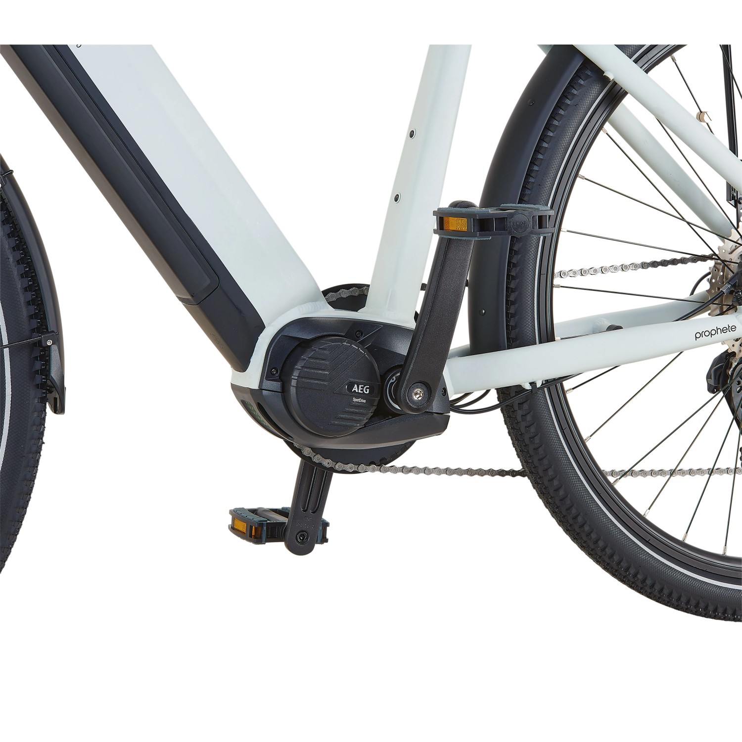 Prophete Trekking E-Bike Entdecker 5.0 Herren 48 V Grau-Schwarz Matt 28" kaufen bei OBI