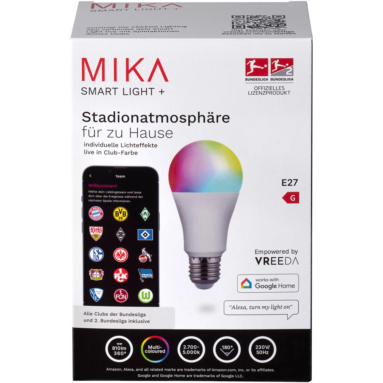 Just Light. Smart Light Mika Stadionatmosphäre E27/10 W kaufen bei OBI