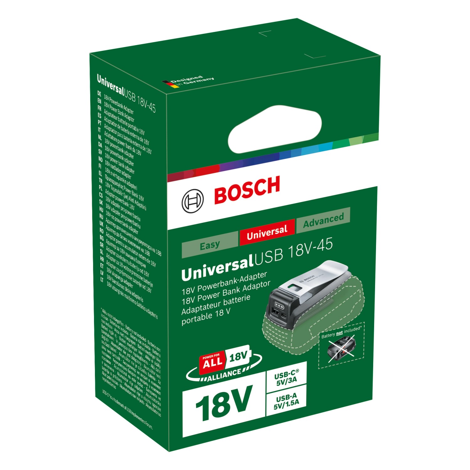 Bosch USB-Akku-Adapter-Powerbank Universal 18 V-45 kaufen bei OBI