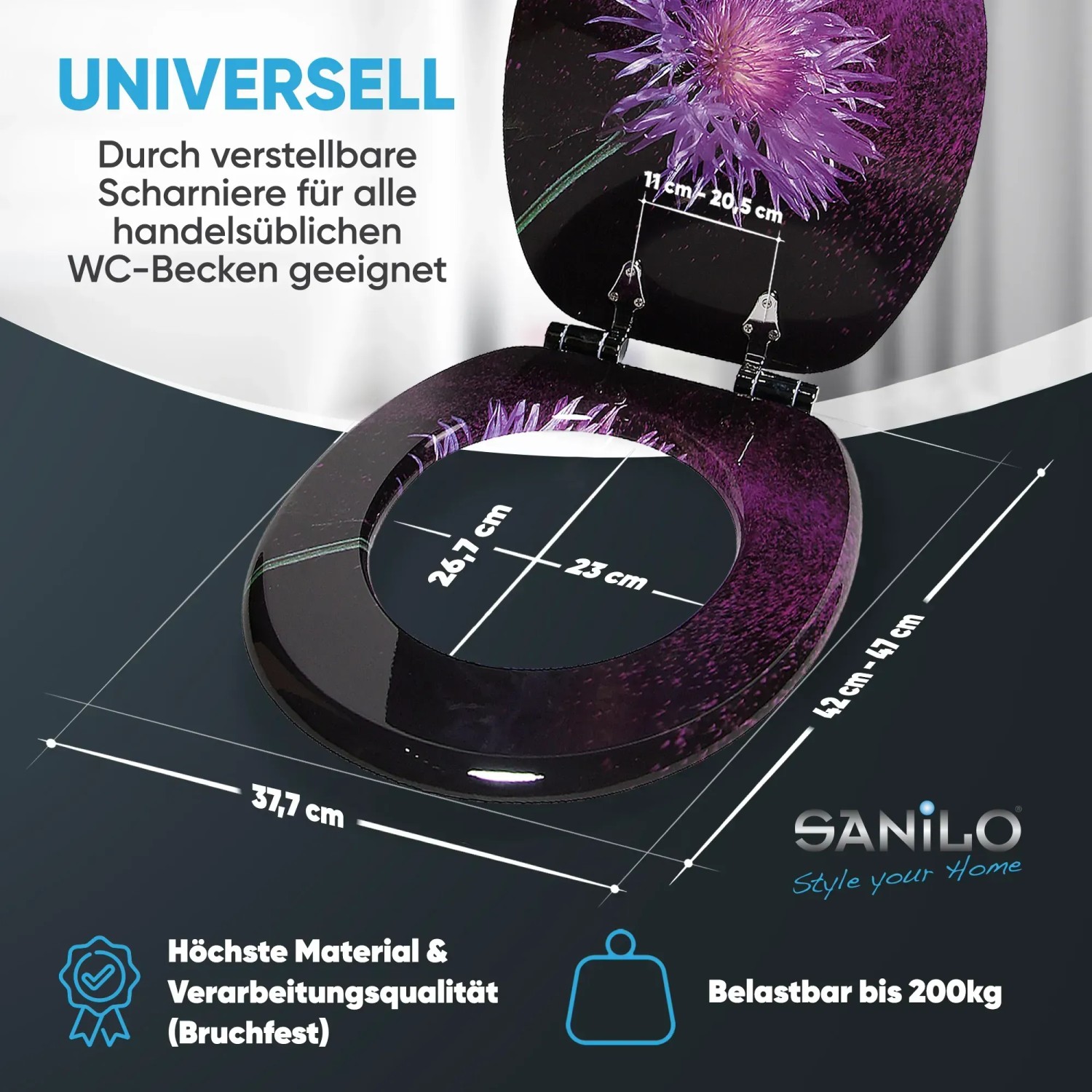 Spannende Sanilo Wc Sitz Bild