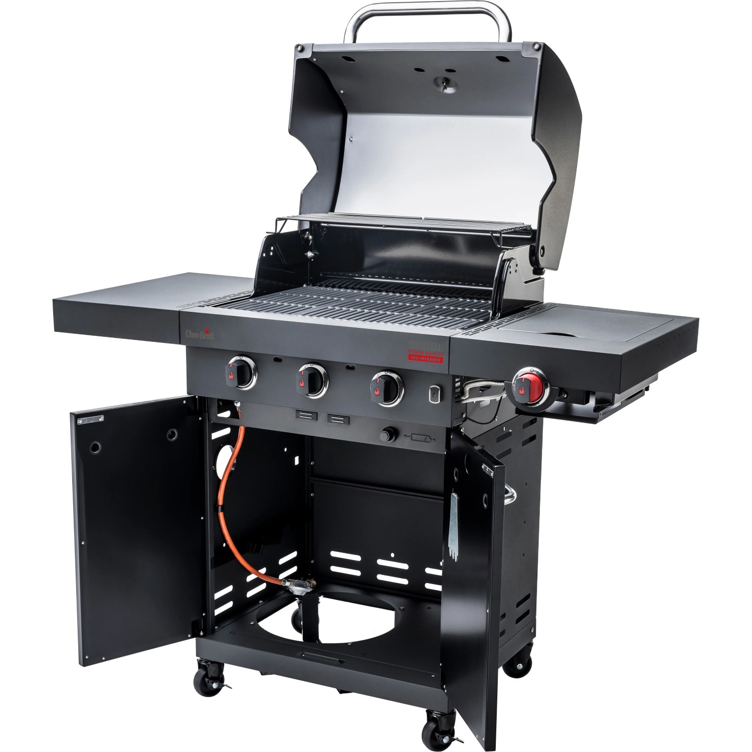 Char Broil Gasgrill 240 Rund Schwarz Mit Tru Infrarot Technik G 252 Nstig