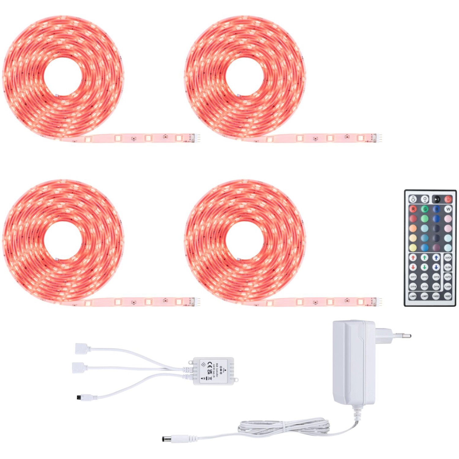 Paulmann LED-Strip RGBW SimpLED Komplettset 20 m 45W 75lm 48V kaufen ...