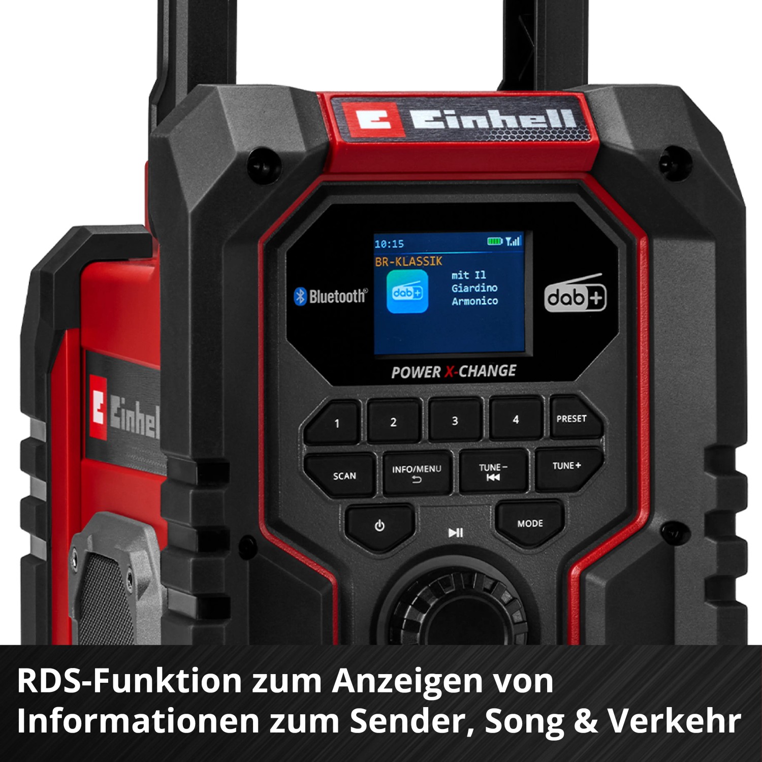 Einhell Akku-Radio TE-CR 18 Li DAB+/FM/BT Solo kaufen bei OBI