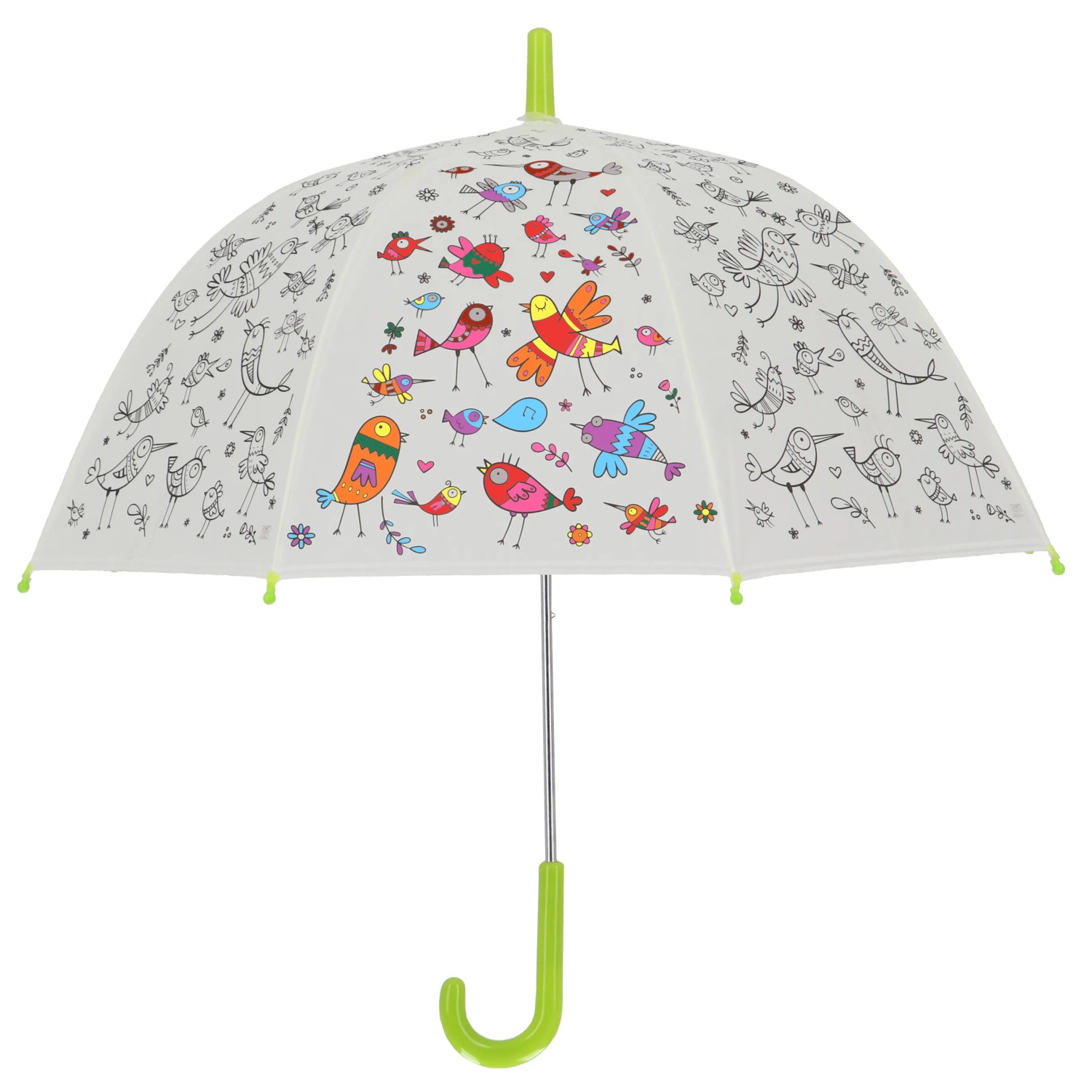 Esschert Regenschirm zum Ausmalen Vögel 70,5 x 69,2 cm kaufen bei OBI