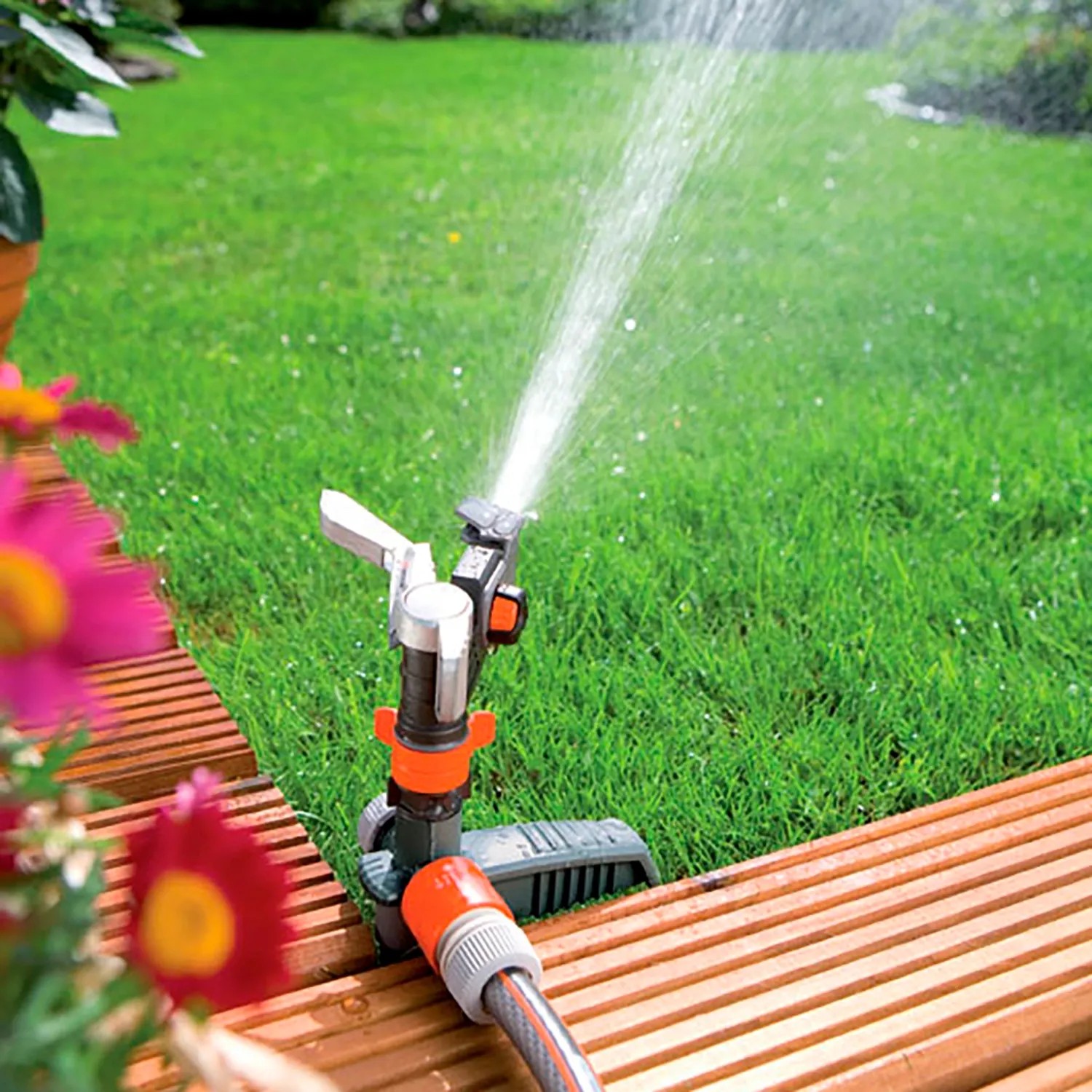 Gardena Rasensprenger Einstellen