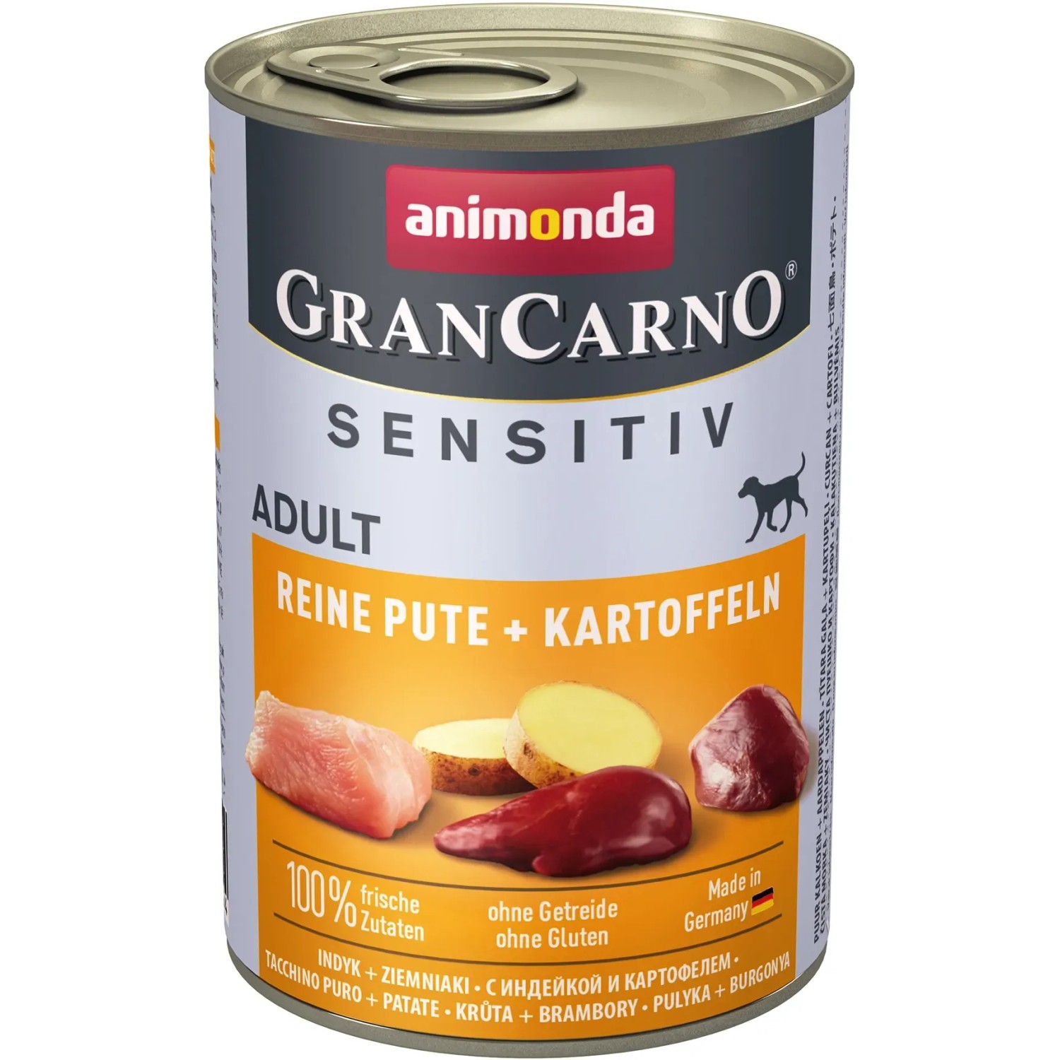 Gran Carno Hunde-Nassfutter Sensitiv Pute und Kartoffel 400 g kaufen ...