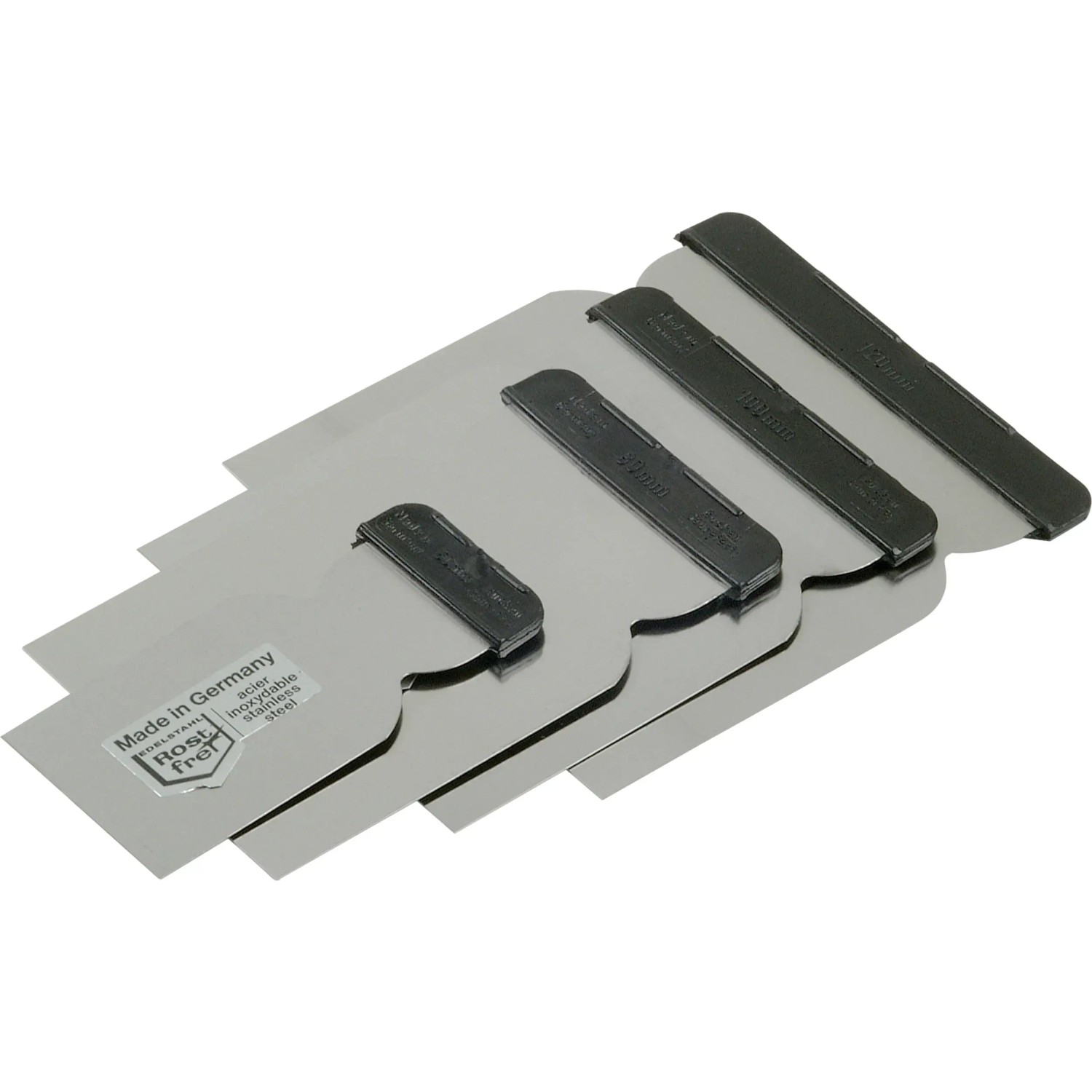 LUX-TOOLS Spachtelset Edelstahl Rostfrei 4-teilig kaufen bei OBI