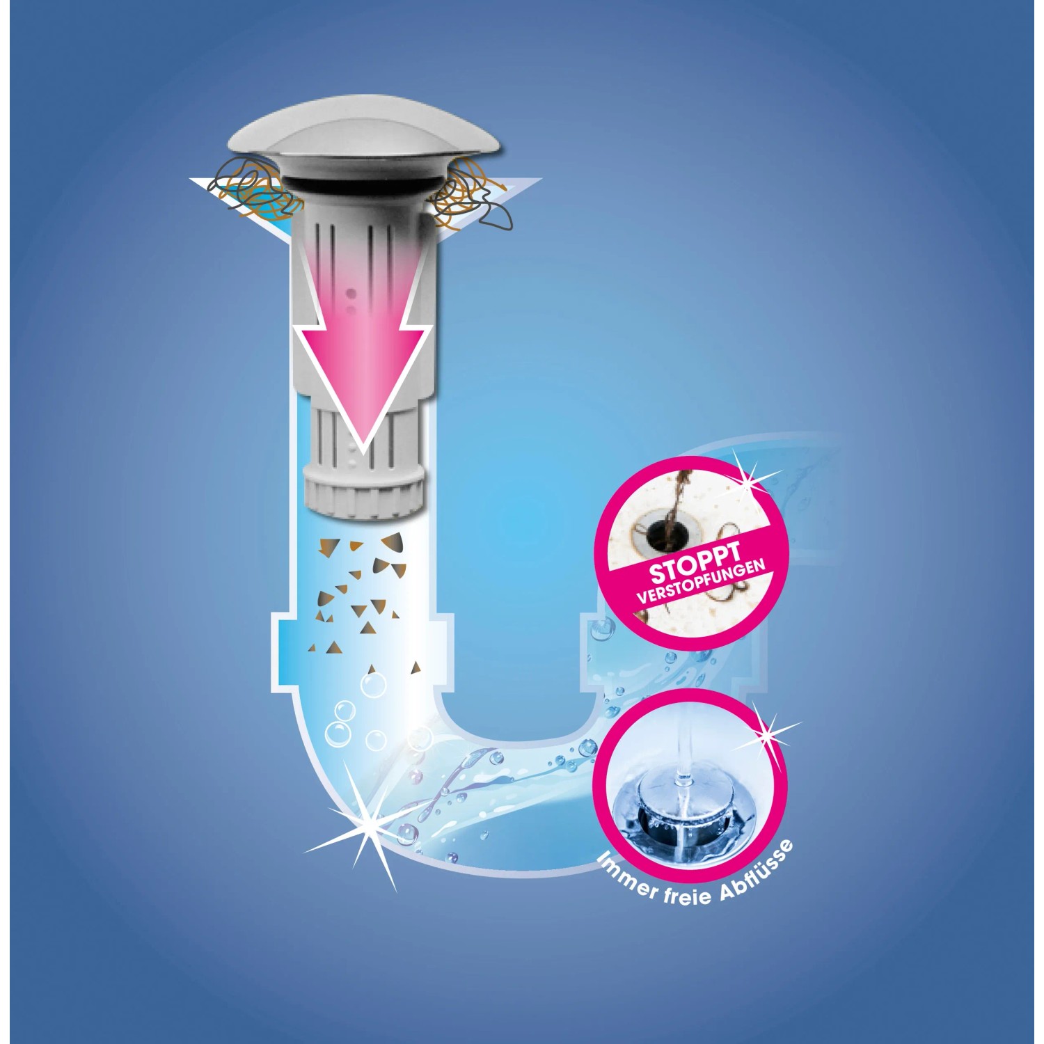 Abfluss-Fee Waschbeckenstöpsel Weiß-Chrom kaufen bei OBI
