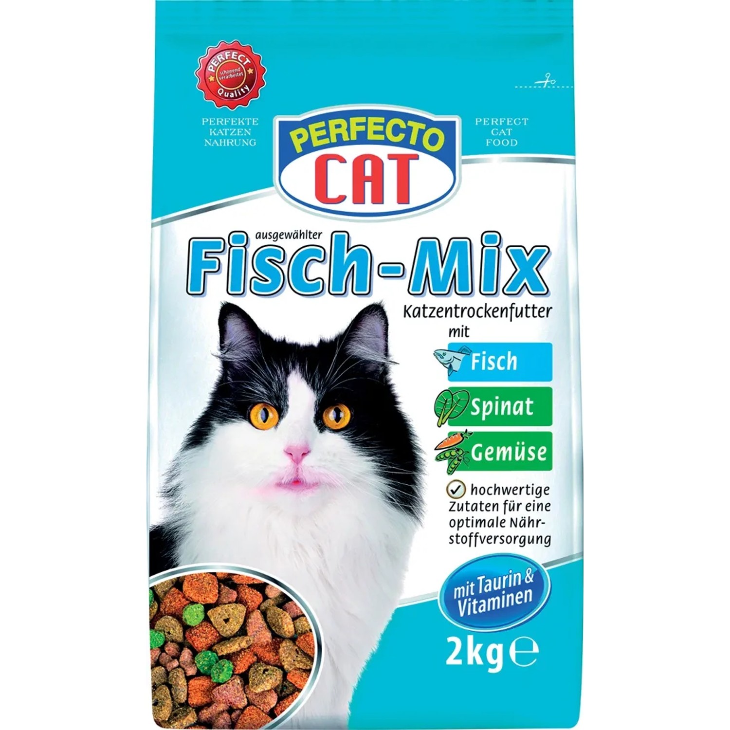 Perfecto Cat Fischmix 2 kg kaufen bei OBI