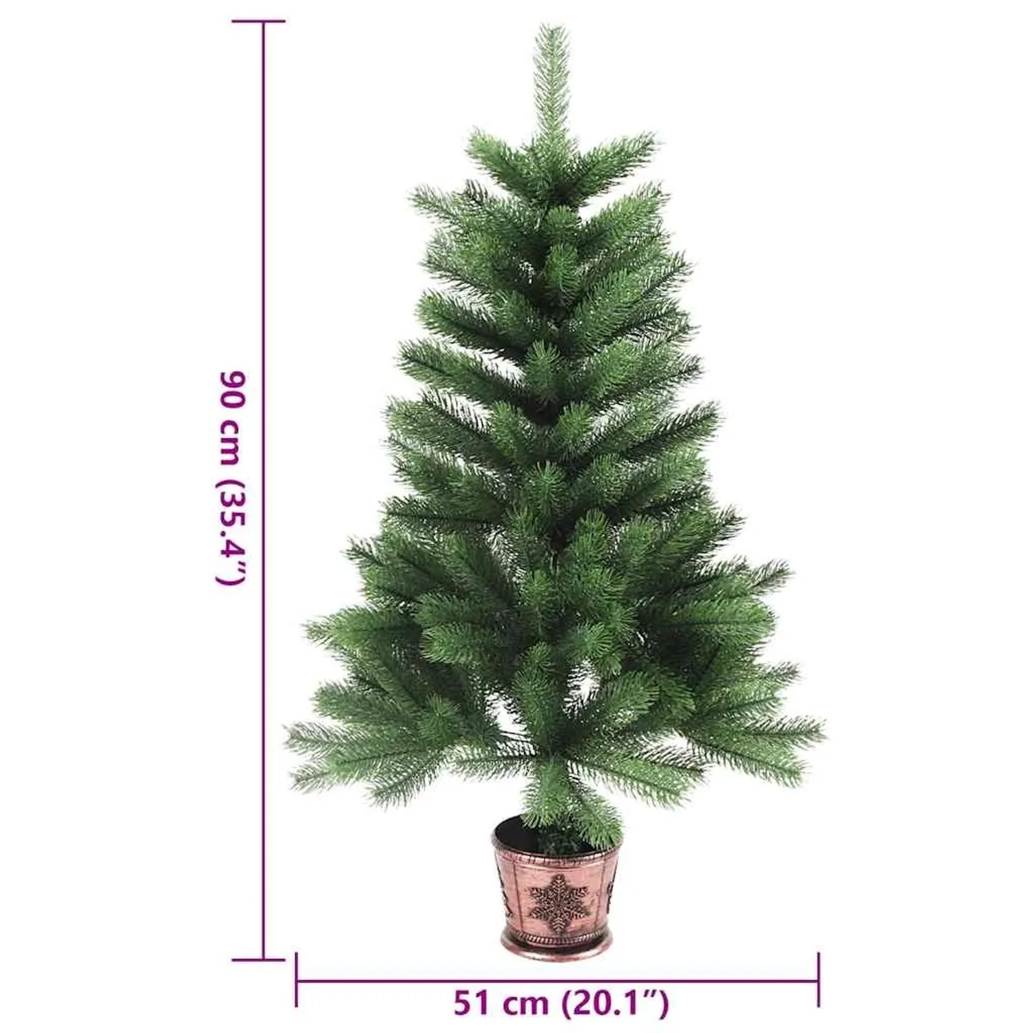 Kunstlicher Weihnachtsbaum 90 Cm