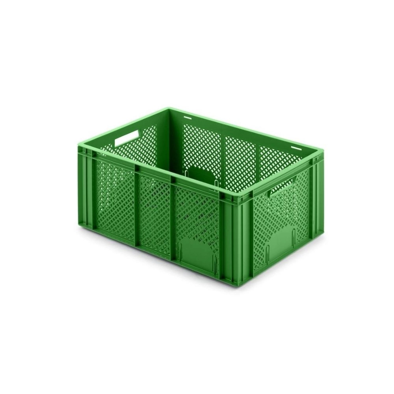 SuperSparSet 4 x Eurobehälter Obst- und Gemüsekasten HxBxT 27,4 x 40 x 60 cm 54 Liter Grün Obst ...