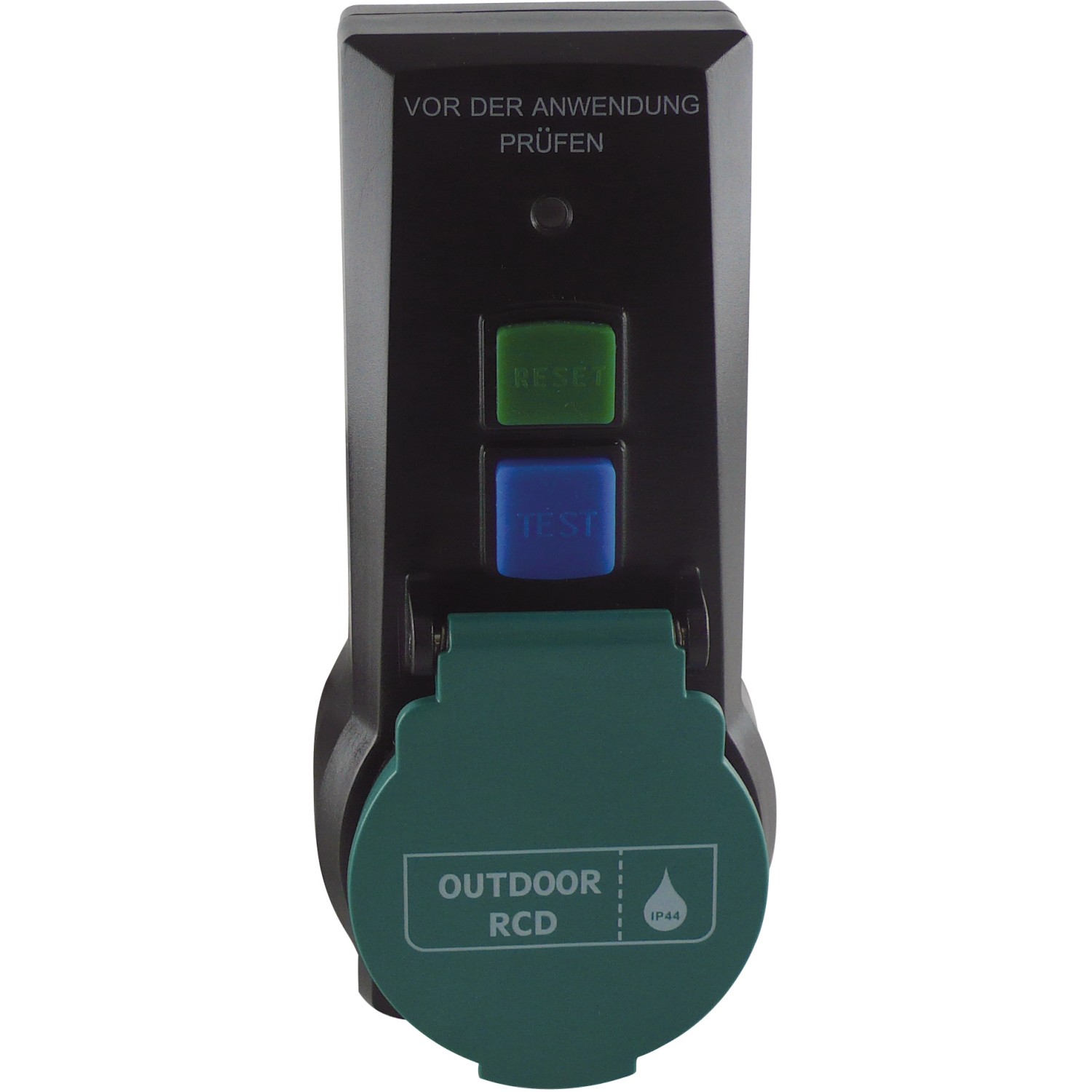 REV Ritter Fehlerstromschutzadapter (RCD) Schwarz-Grün kaufen bei OBI