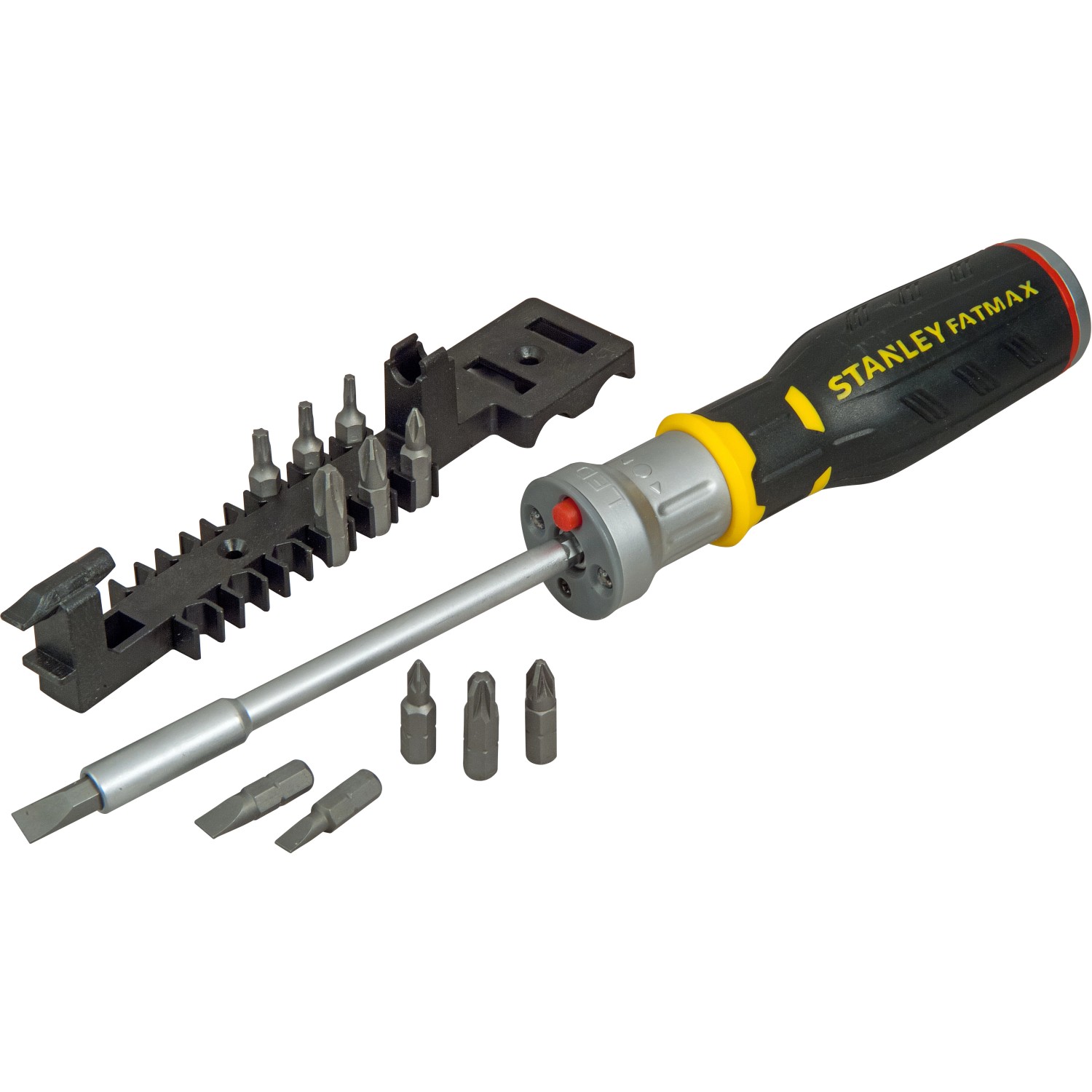 Stanley FatMax Bit-Schraubendreher mit Ratsche und 12 Bits FMHT0-62689 kaufen bei OBI