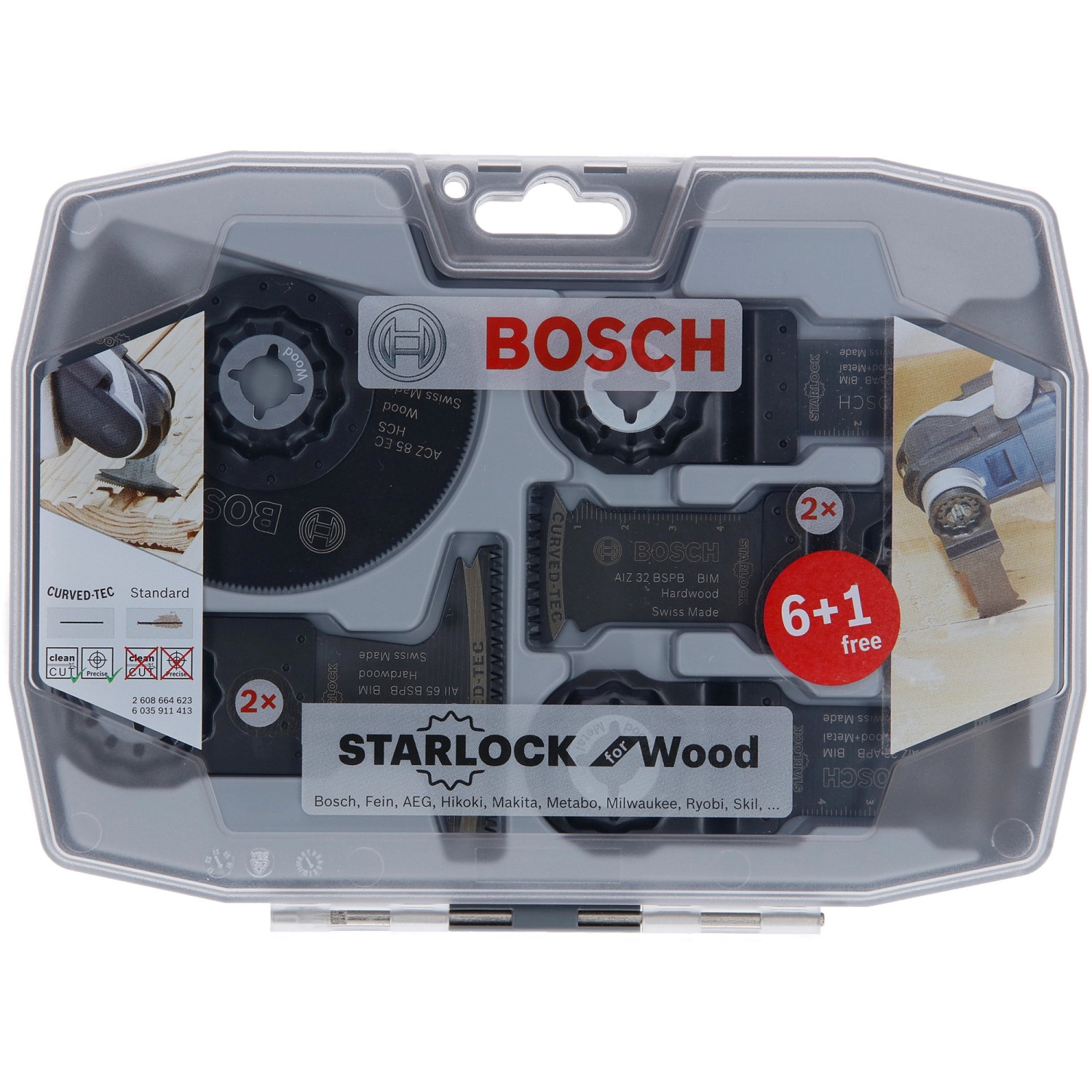 Bosch Starlock Set Best of Wood 7-teilig kaufen bei OBI
