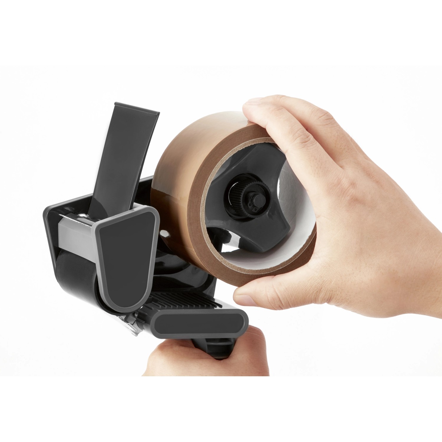 Packbandabroller mit Packband Braun 66 m x 50 mm kaufen bei OBI