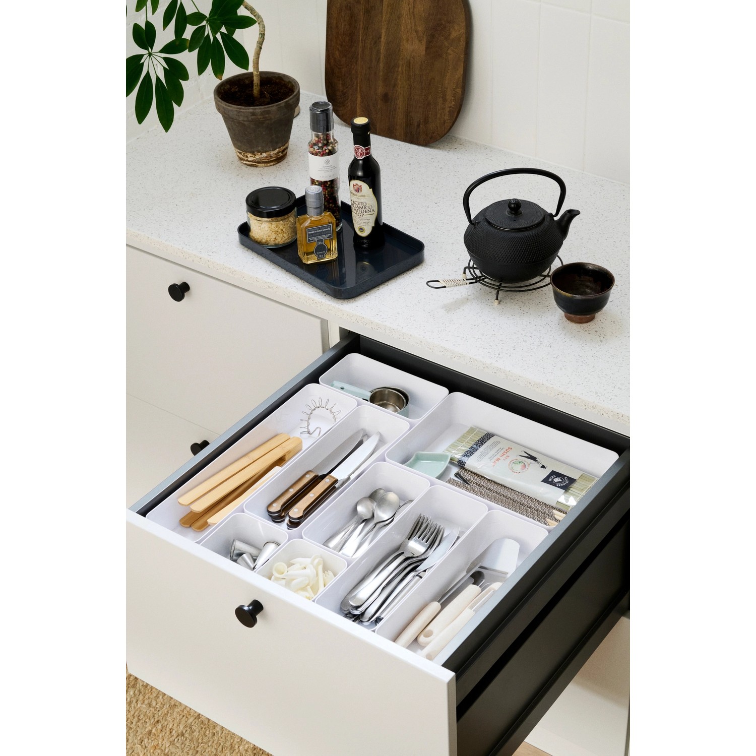 SmartStore Compact Sort 30x10 weiß Organizer kaufen bei OBI